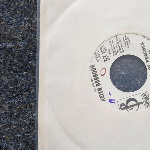 Keith Barbour - A pound of peaches 7'' Vinyl Single US PROMO | eBay