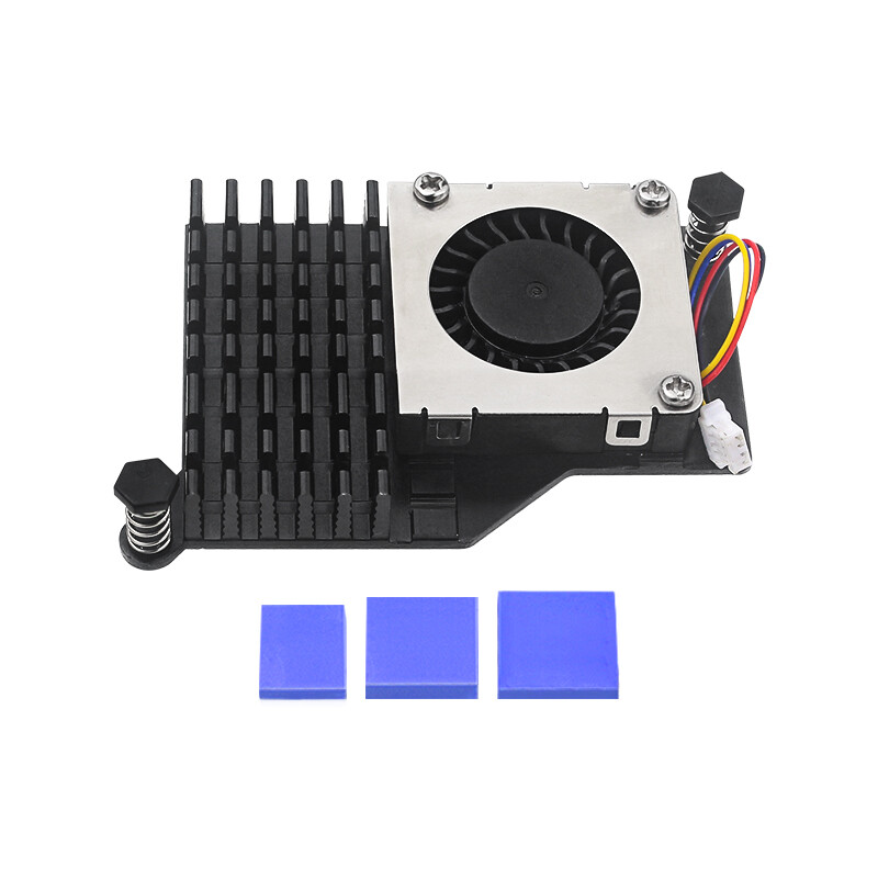 Raspberry Pi 5th Generation Radiator Active Cooler Aluminum Heat Sink ...
