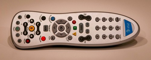 Genuine OEM AT&T U-Verse Silver REMOTE CONTROL | eBay