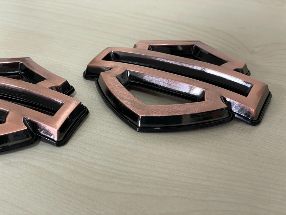 Harley Davidson CVO Emblems | Black & Bronze | Glossy | Fuel Tank ...