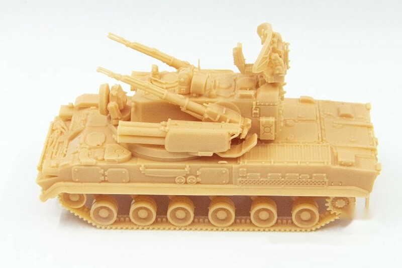 1/72 Soviet"2S6 Tunguska self-propelled anti-aircraft tank" Model(3D ...