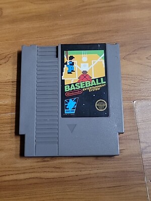 VTG 1983 Nintendo Baseball Nintendo NES Game Authentic Cartridge Only ...