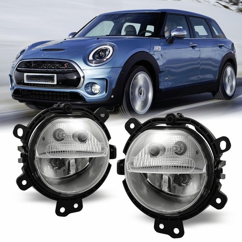 Pair Fog Lights For 2014-2017 MINI COOPER Front Bumper Clear Lens ...