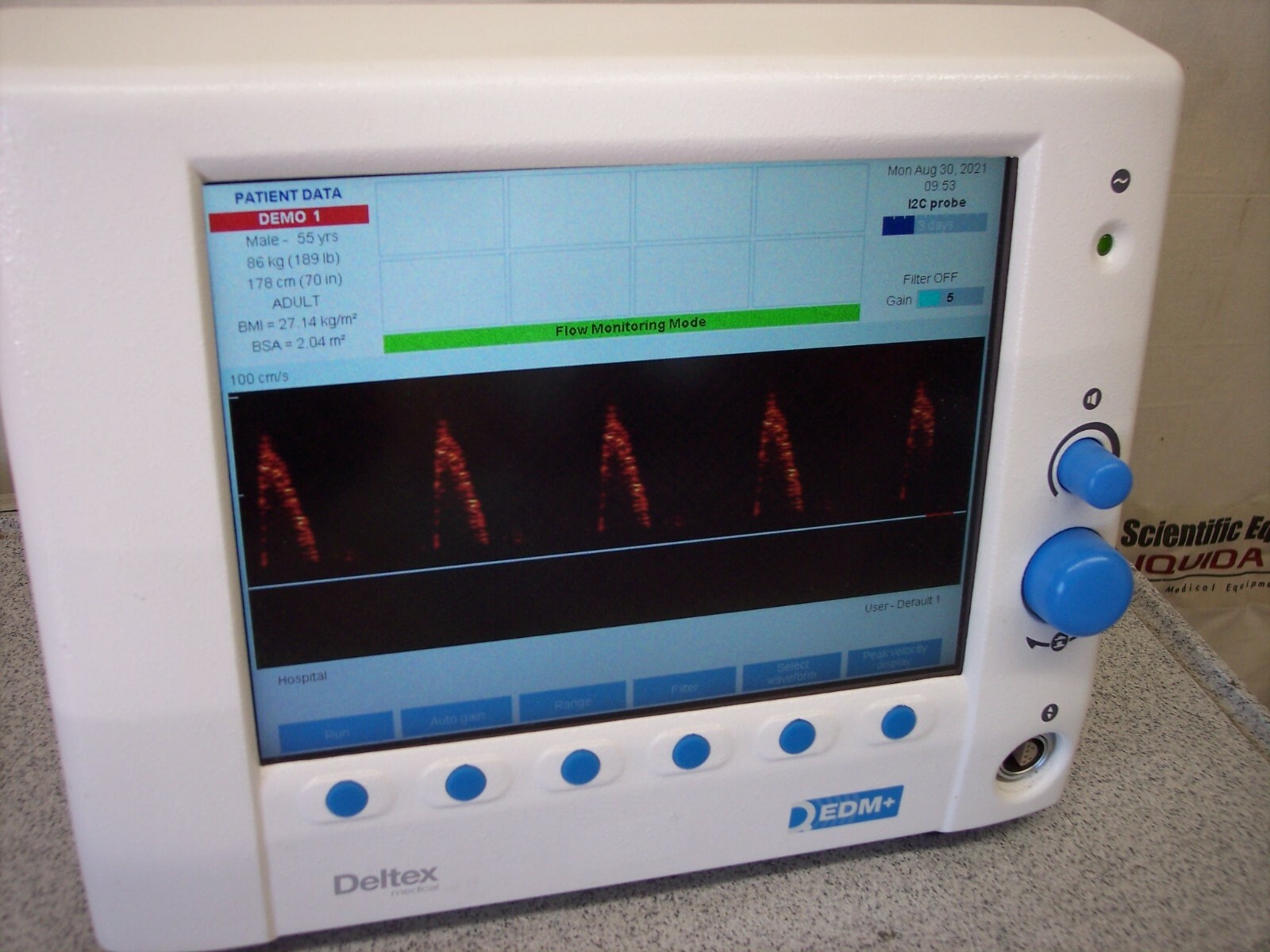 Deltex Cardio Q-EDM+ Esophageal Doppler Monitor 9051-7166 | eBay