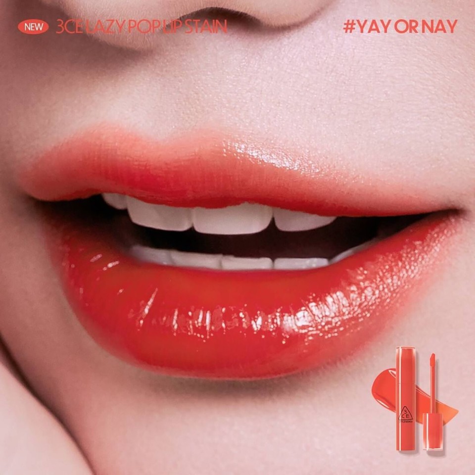 3CE Lazy Pop Lip Stain 4.5g 5colors K-Beauty | eBay
