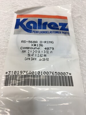 KALREZ AS-568A O-RING K#329, COMPOUND:4079, 2-329, 0226-30009, AS568A ...