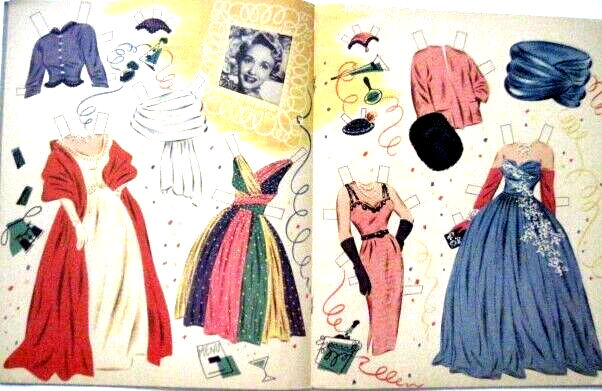 1953 Paper Dolls "Jane Powell" Famous Movie Star of the 40's-50's ...