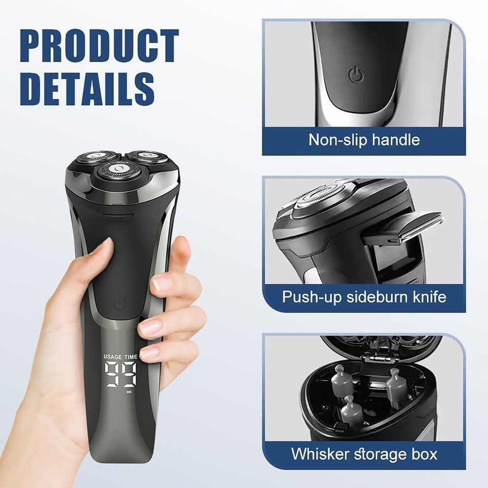 Snapbuy Electric Razor for Men,Snapbuy Electric Razor Pro, 4D Floating ...
