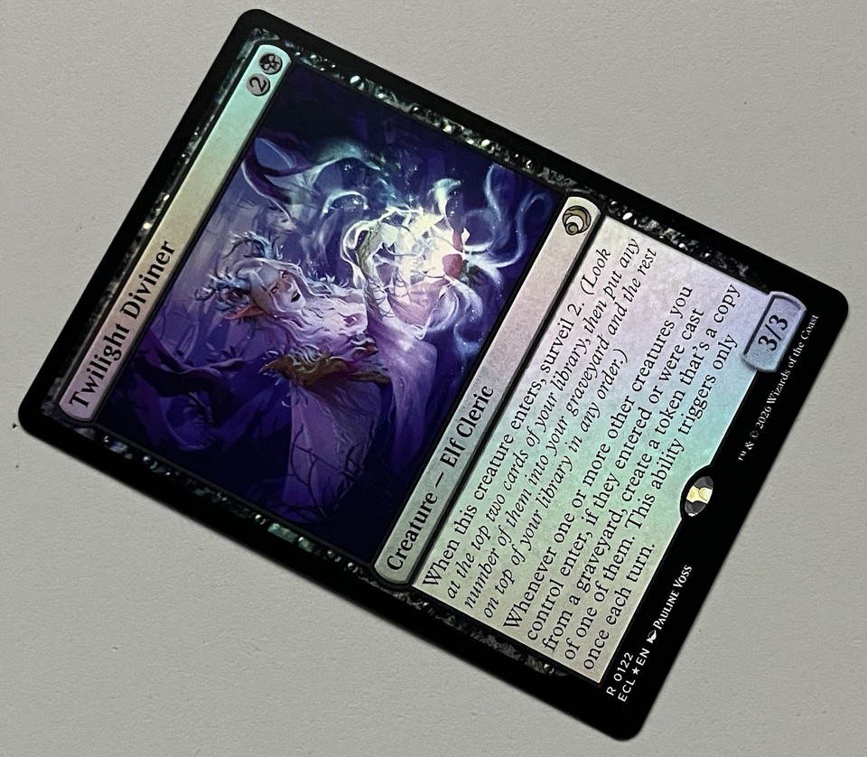MTG Lorwyn Eclipsed Twilight Diviner Creature RARE FOIL #0122 | eBay