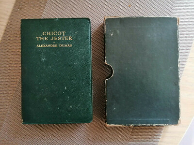 CHICOT THE JESTER ALEXANDRES DUMAS THE OLIVE CLASSICS WITH SLIPCASE ...