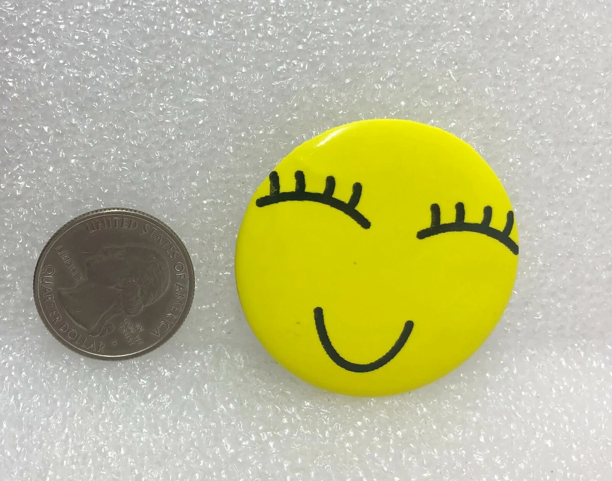 Smiley Face With Eyelashes