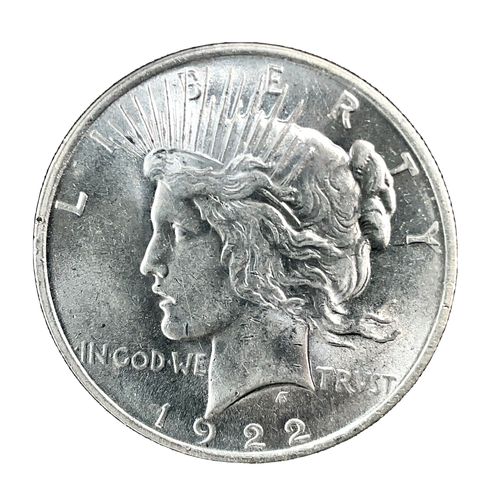 1922 Peace Silver Dollar VAM-2BD long Clash Spike Eagle's Shoulder Coin ...