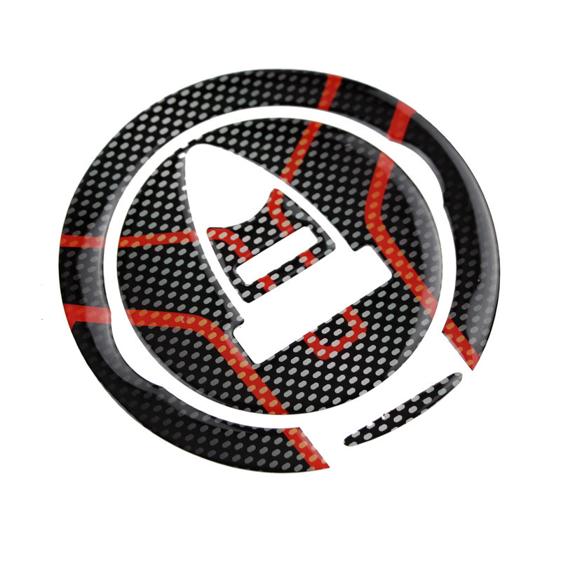 3D Gas Fuel Tank Cap Pad Emblem Stickers Decals for Ducati Monster 696 ...