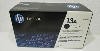 New HP LaserJet Print Cartridge Black 13A Q2613A Toner GENUINE | eBay