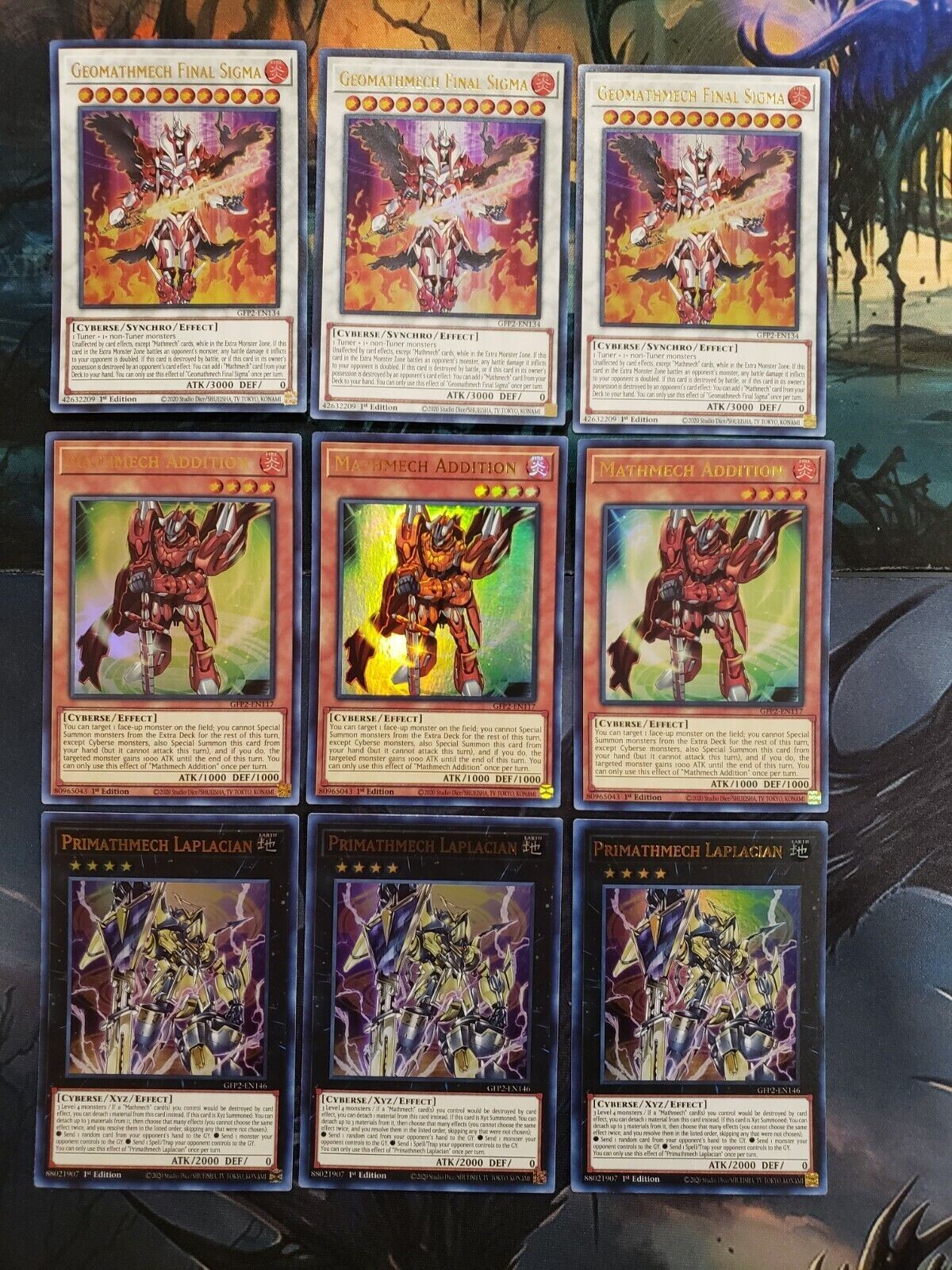 Yugioh Complete Mathmech Deck! Superfactorial Subtraction Sigma **HOT ...