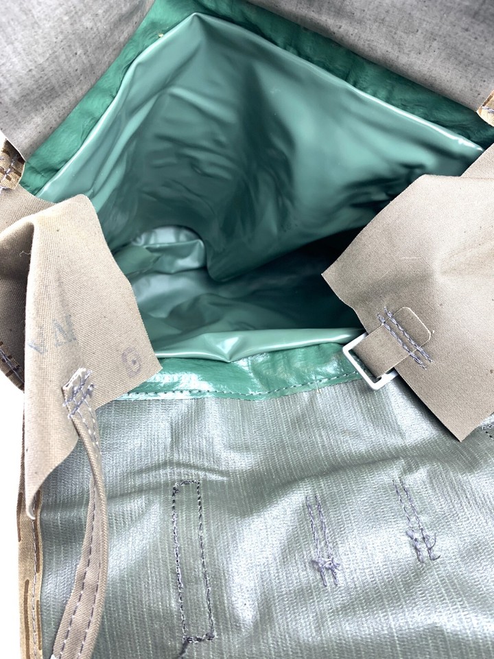 VTG Army Surplus German Military Rucksack Rain Camo Strichtarn Combat ...