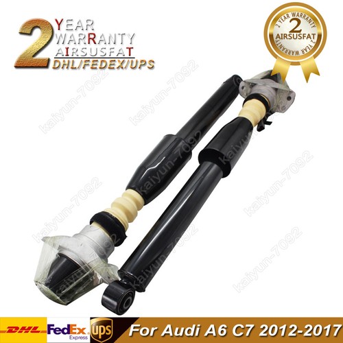 Pair For Audi A6 C7 Rear Air Suspension Shock Absorber 4G0616031AD ...