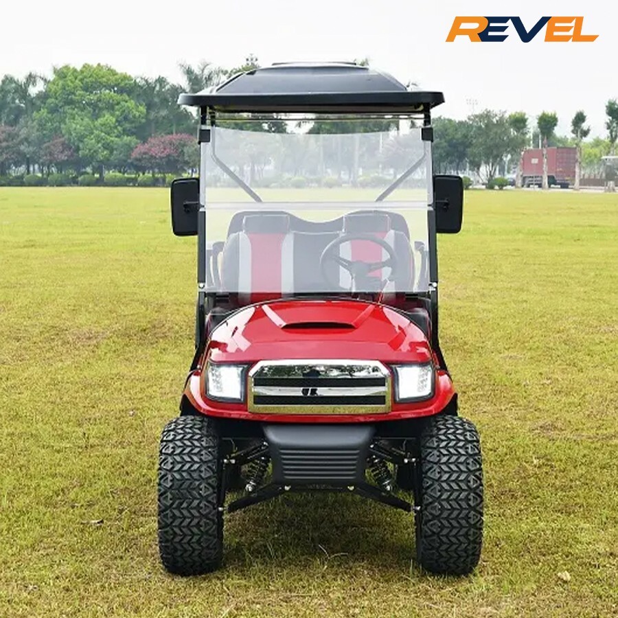 Club Car Precedent MadJax Alpha Off-Road Red Golf Cart Body Kit (2004 ...