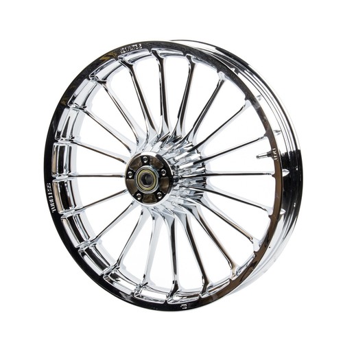 Hoprousa 21x3.5 Chrome Front Wheel for 2018+ Harley Fatboy Tubeless ...
