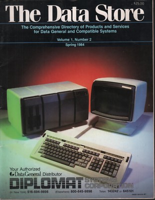 The Data Store Volume 1 No.2 Spring 1984 Ann Soto John V Moore ...