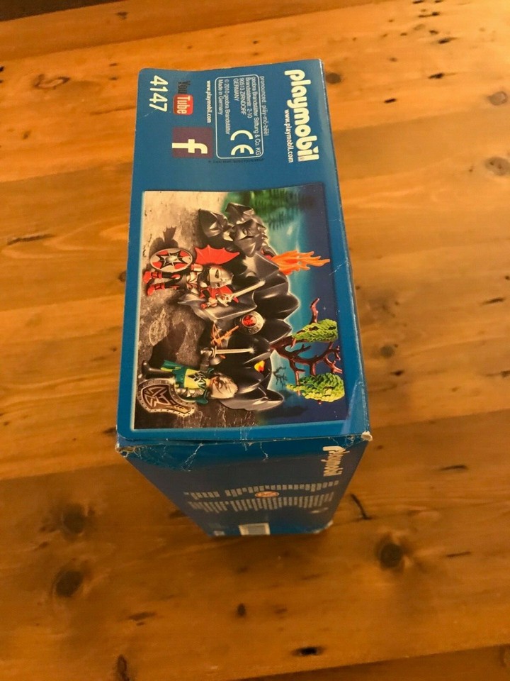New Playmobil 4147 Knights Dragon Rock New But Dinged Box | eBay