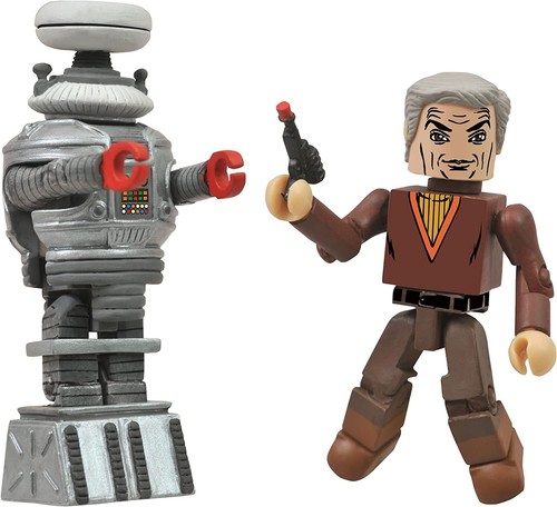 LOST IN SPACE TV Series Diamond Select Minimates Set - DR. SMITH & B9 ...
