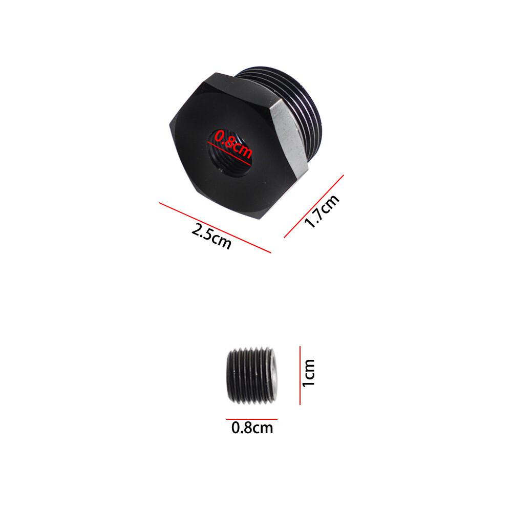 Intake Manifold Plug Sensor Thread Adapter M22 x 1.5 to 1/8"-27NPT ...