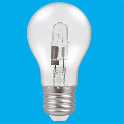 4x 42W Dimmable Clear Eco Halogen GLS 2700K ES E27 Light Bulb Lamp ...