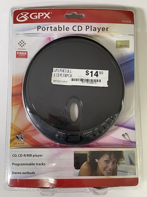 GPX PC101B PORTABLE COMPACT CD PLAYER for sale online | eBay
