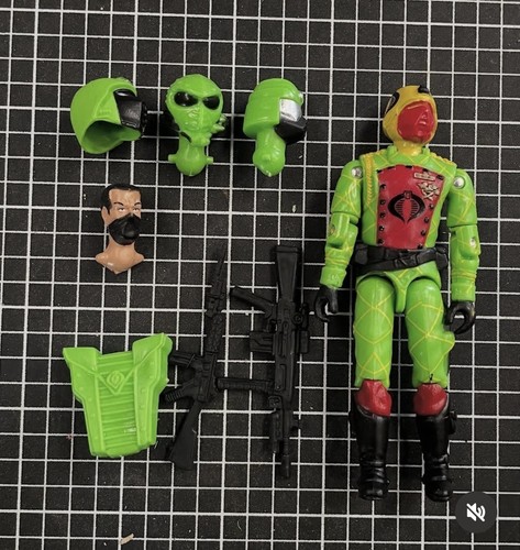 GI Joe BLACK MAJOR Custom Cobra Python Patrol Guard | eBay