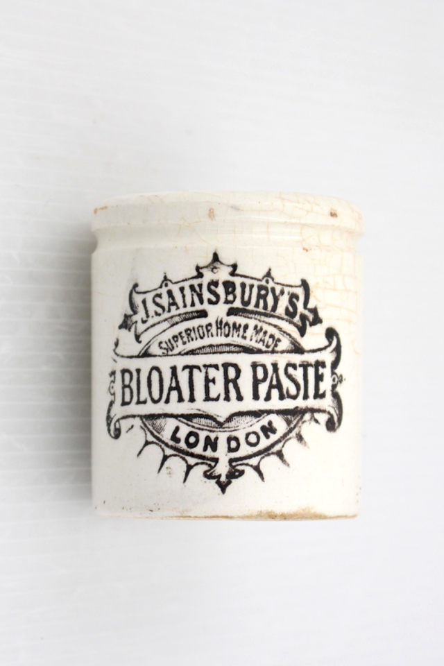 VINTAGE PRIMITIVE c1900s SAINSBURY'S LONDON MINI HOME MADE BLOATER ...