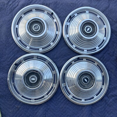 VINTAGE 1960’s CHEVY IMPALA BELAIR BISCAYNE 14" HUBCAPS WHEEL COVERS | eBay