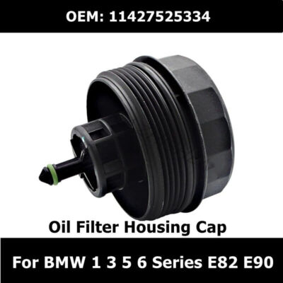 Oil Filter Housing Cap For BMW N54 N55 S55 N20 11427525334 Replacement ...