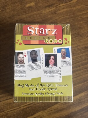starz behind bars Playing Cards Brand New In The Plastic | eBay
