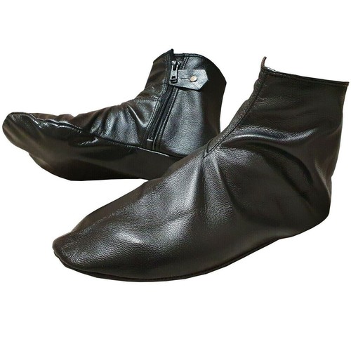 Mest Ledersocken mit Reißverschluss Masd Khuff Khuffain Gebets-Socken ...