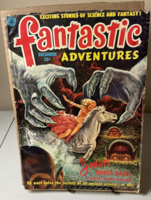 Vintage PULP: Fantastic Adventures Pulp December 1951- Jongor Fights ...
