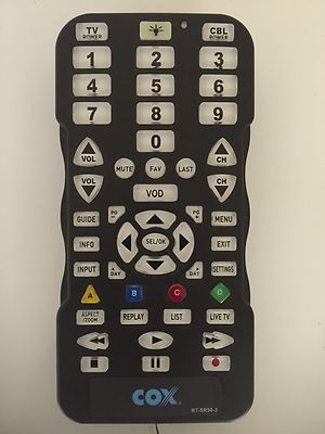 Cox Communications Universal Remote Control | eBay