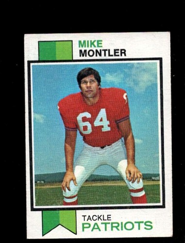 1973 TOPPS #409 MIKE MONTLER EX PATRIOTS *PS4450 | eBay