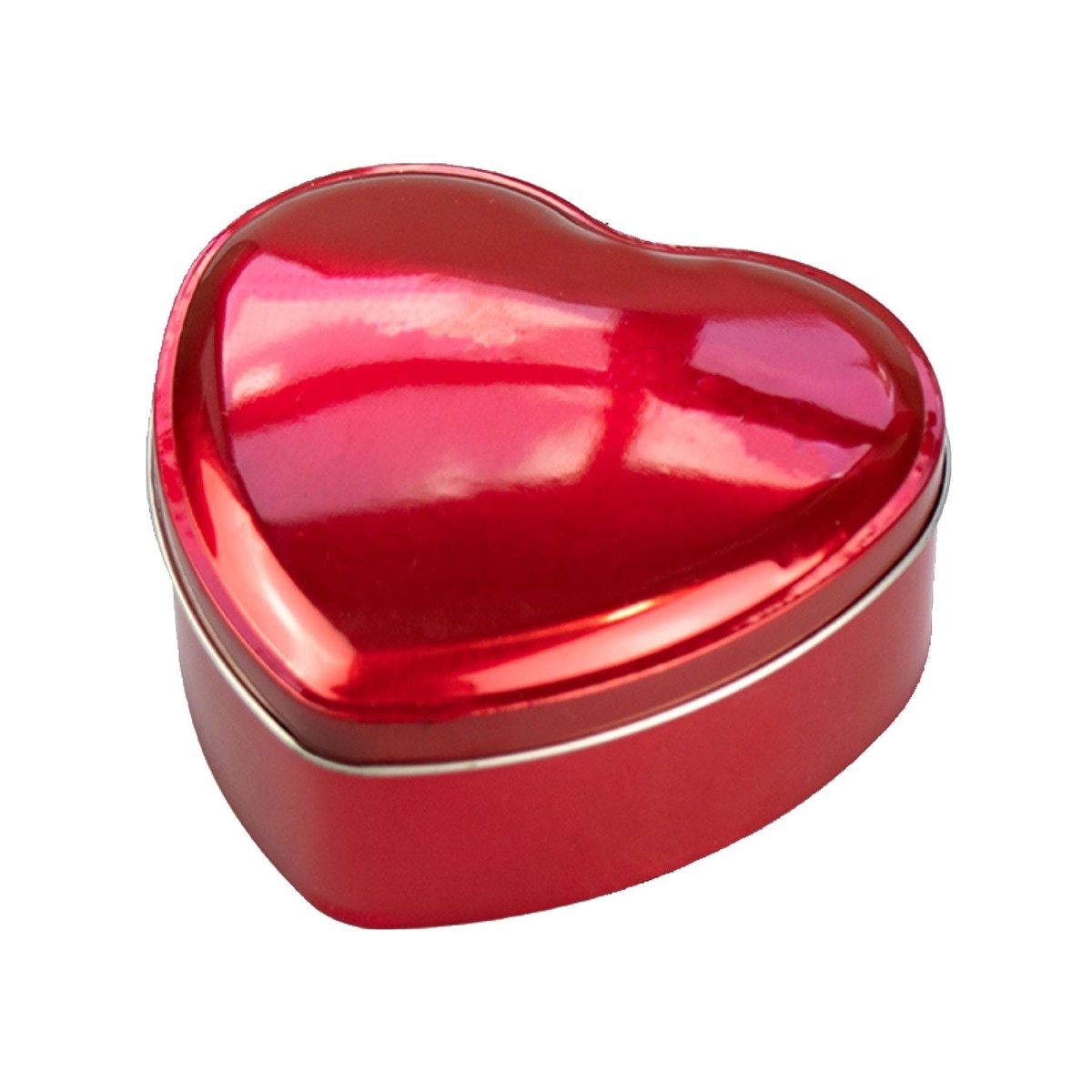 Heart tin box store