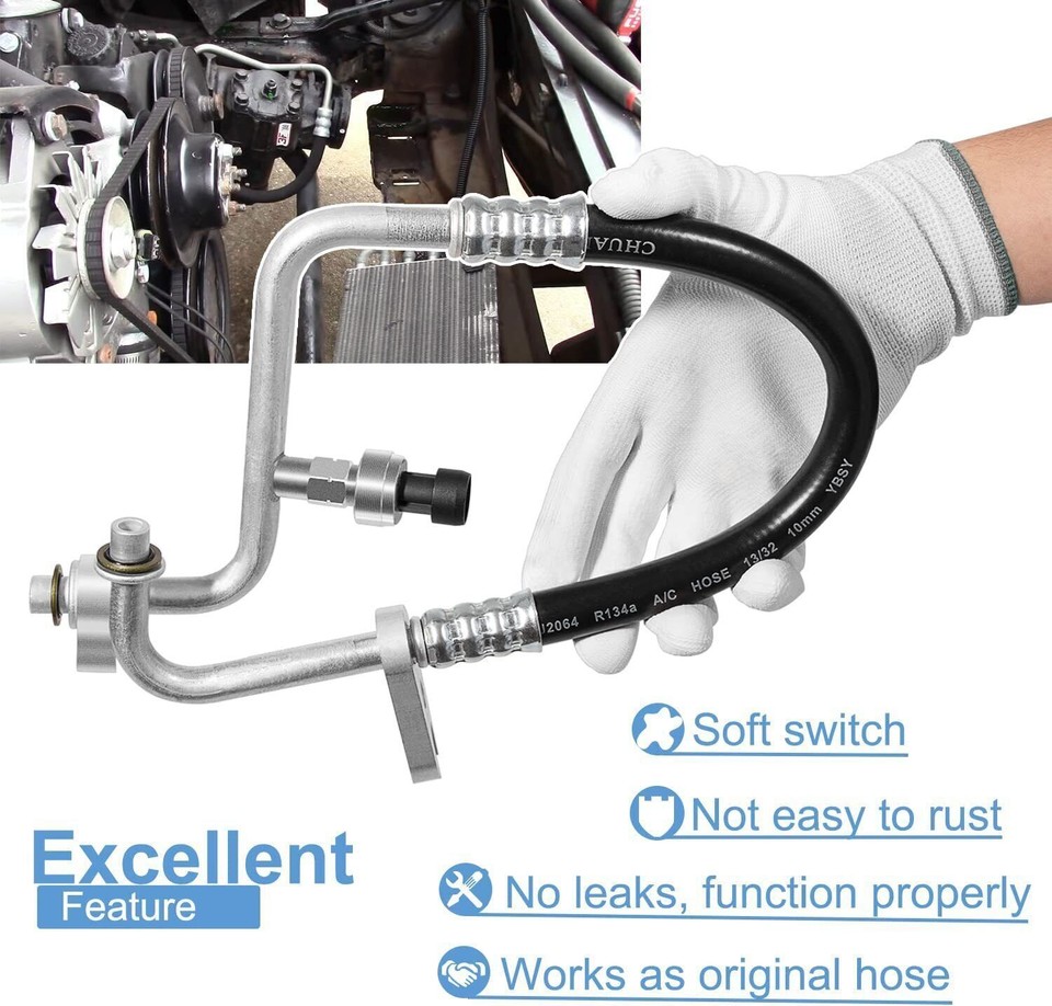 AC Delco A/C Manifold Hose Kit 15-34440 for Chevy Acadia Traverse Buick ...