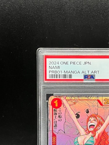 PSA 10 Nami OP01-016 Manga Alt Art ONE PIECE Card The Best Japanese PRB ...