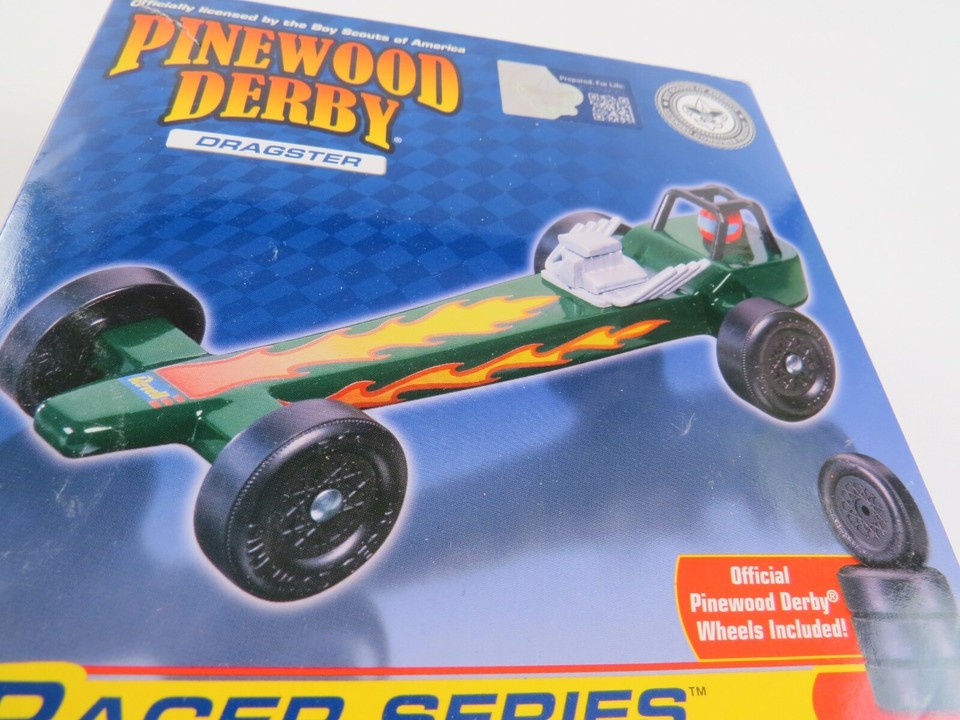 Pinewood Derby Car "Dragster" Racer Series Revell Boy Scouts, NOS Open ...