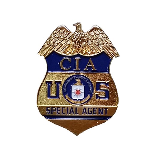Collection Metal DEA FBI CIA ATF Agent Badge Prop Clip Back Movie Drama ...