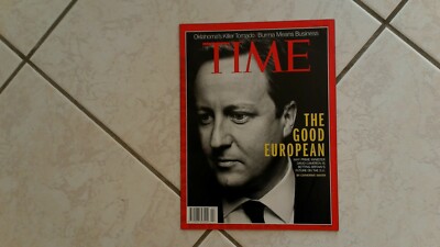 Special THE GOOD EUROPEAN-DAVID CAMERON-june 2013-Magazine revue TIME ...