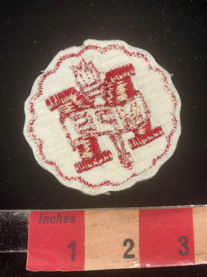 Vintage As-Is Embroidered Felt Letter Initials MPS Patch 03DD | eBay