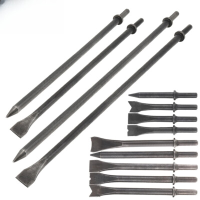 120-460mm Air Chisel Head Hard 45# Steel Solid Air Shovel Head Air ...