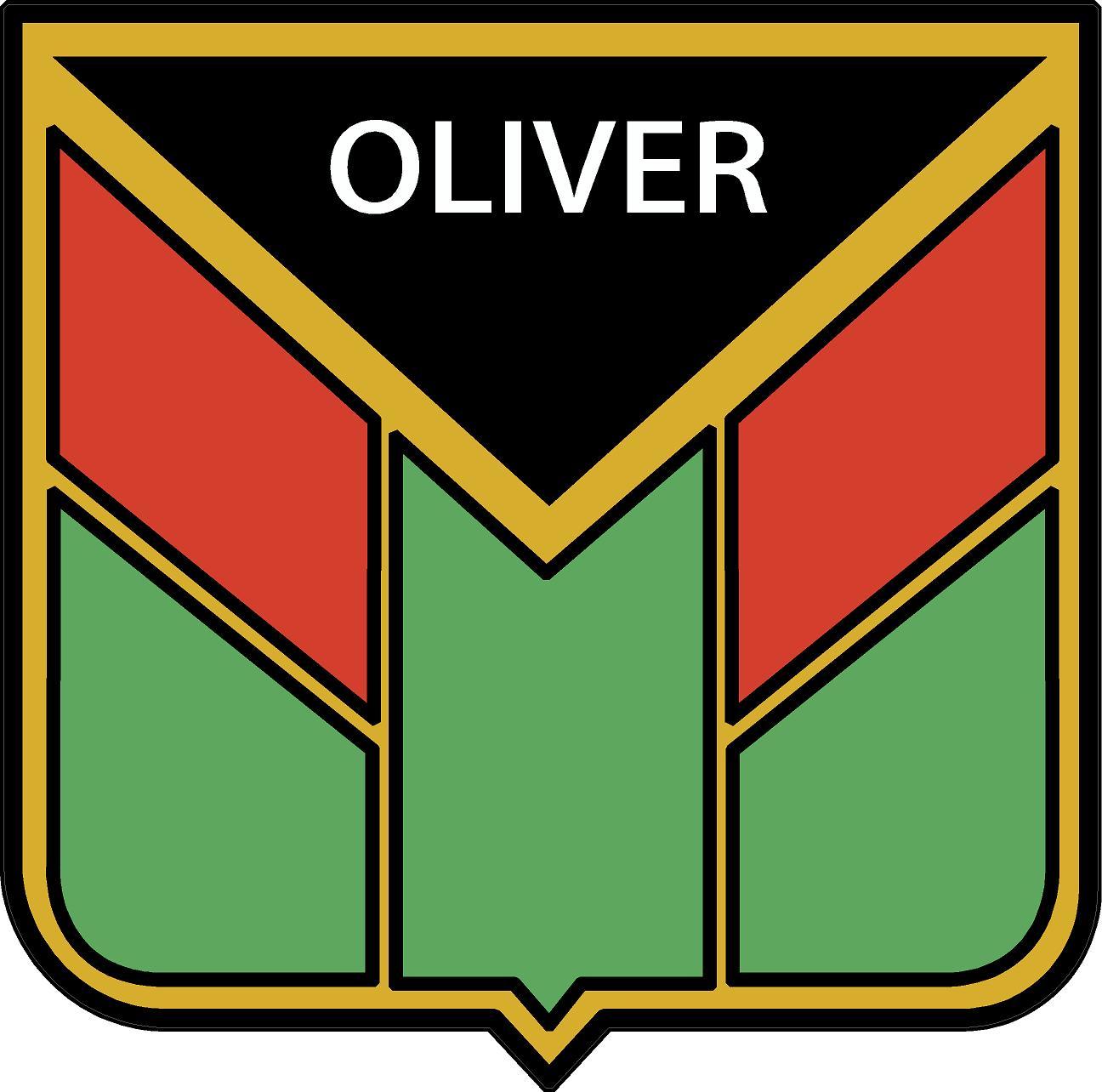 #m187 (1) 4" Oliver Tractor Diesel Power Vintage Emblem Decal Sticker ...