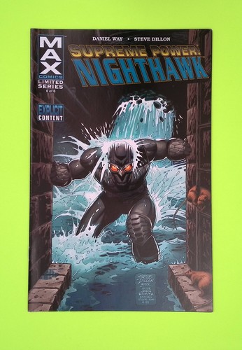 Supreme Power Nighthawk #6 2006 MAX Comics High Grade Comic Book V79-67 ...