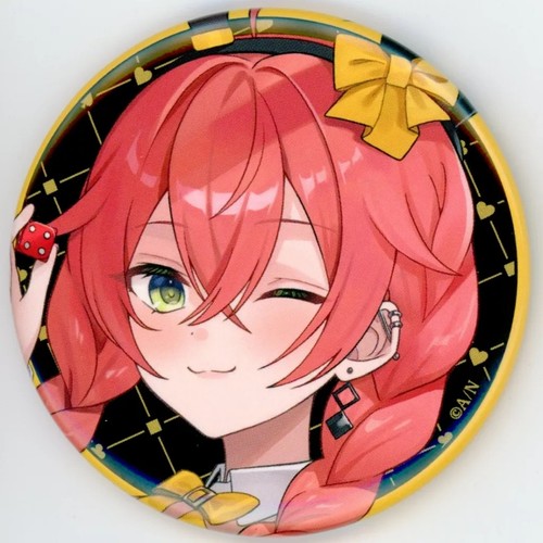Badge Bins Shishido Akari Life Can Dmm Scratch Nijisanji Secret Party E ...