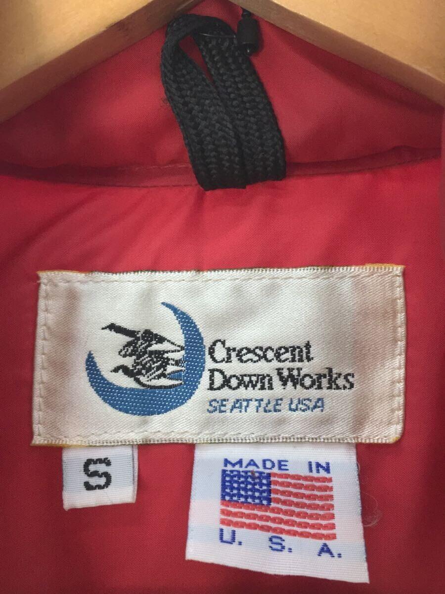 Crescent Down Works Vest/S/-/Red 14 - Gem